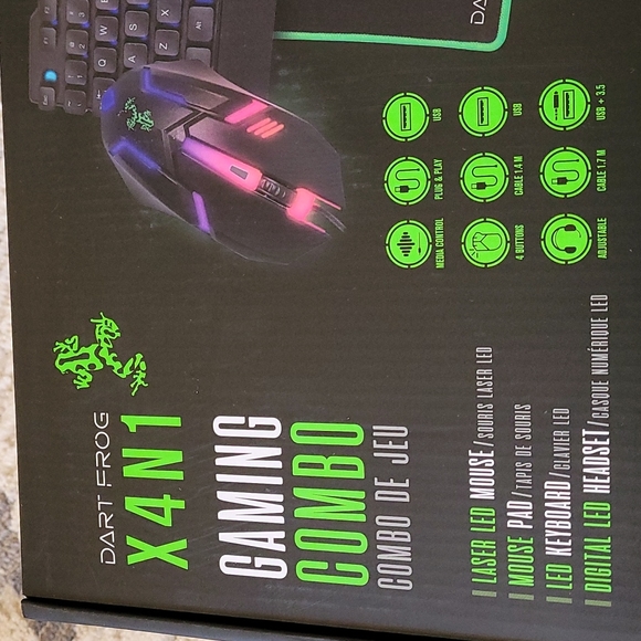 Computers, Laptops & Parts | Dart Frog X4n1 Gaming Combo | Poshmark